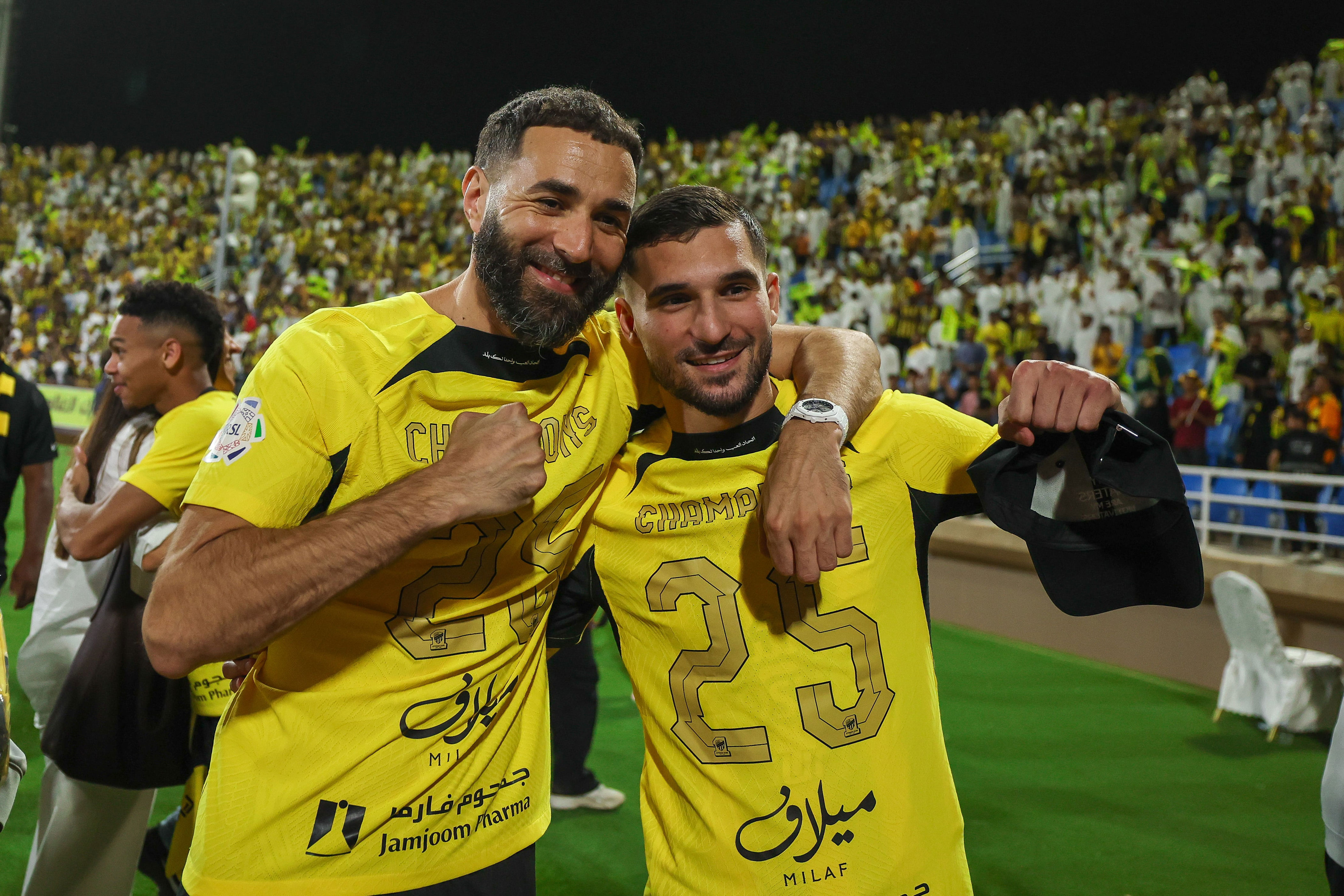 Karim Benzema 'proud of this team and our fans' as Al Ittihad clinch ...