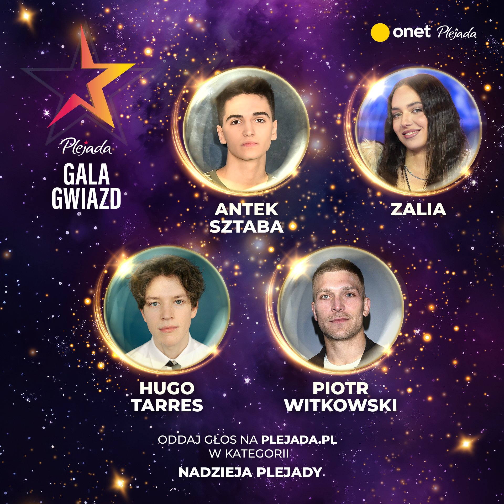 Zagłosuj w Plebiscycie Gwiazdy Plejady 2025. Oto wszyscy nominowani