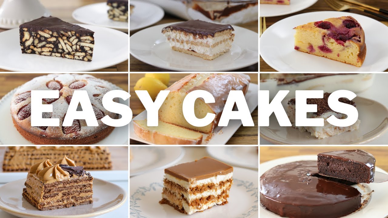 13 Easy & Quick Cake Recipes for Beginners