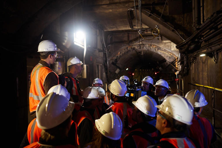Inside the crumbling, leaky, century-old tunnel at the center of a ...