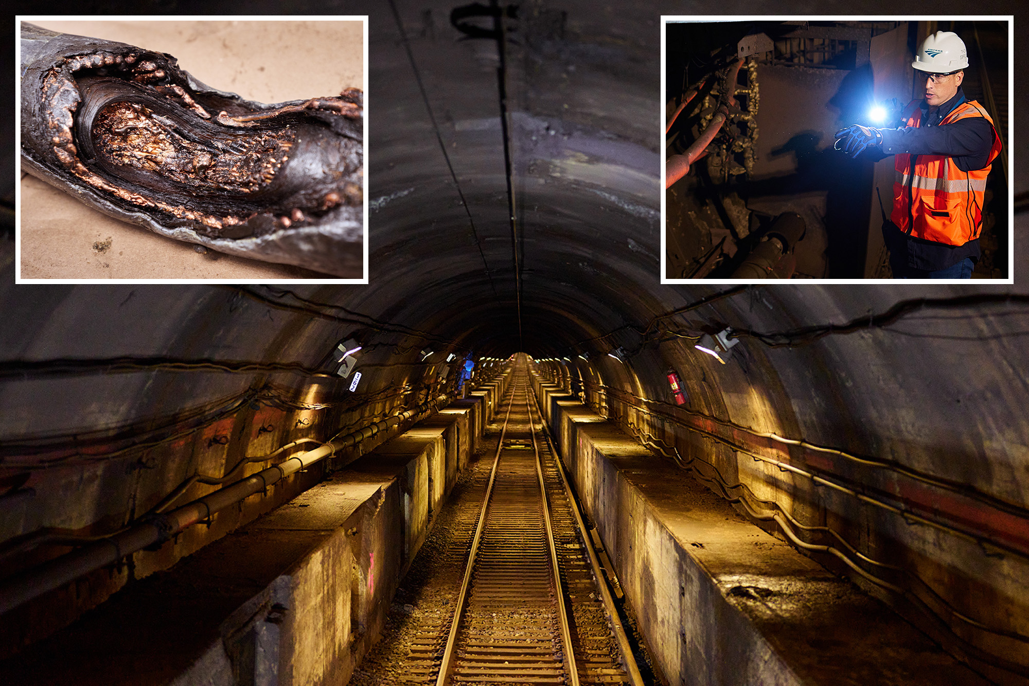 Inside the crumbling, leaky, century-old tunnel at the center of a ...