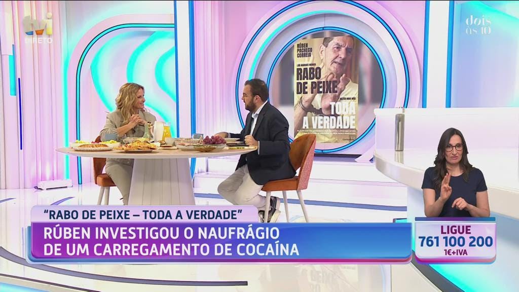 Cristina Ferreira incrédula com feito de Rúben Pacheco Correia: «Não tiveste medo?»