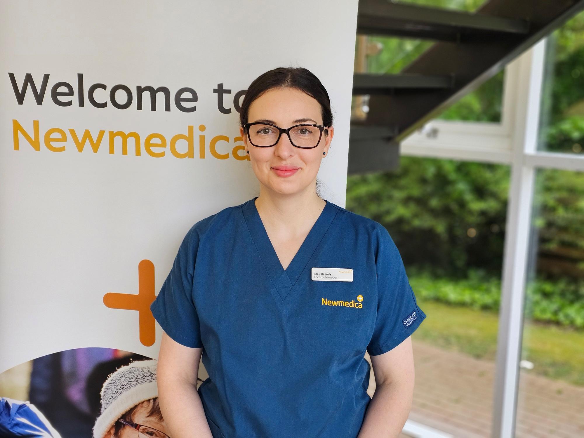 Theatre Nurse Alex champions the importance of her profession