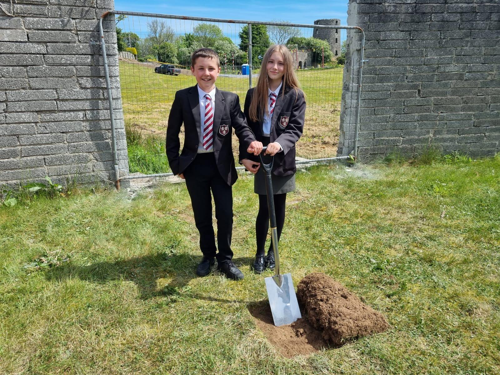 Groundbreaking ceremony marks start of works on Saintfield Community ...