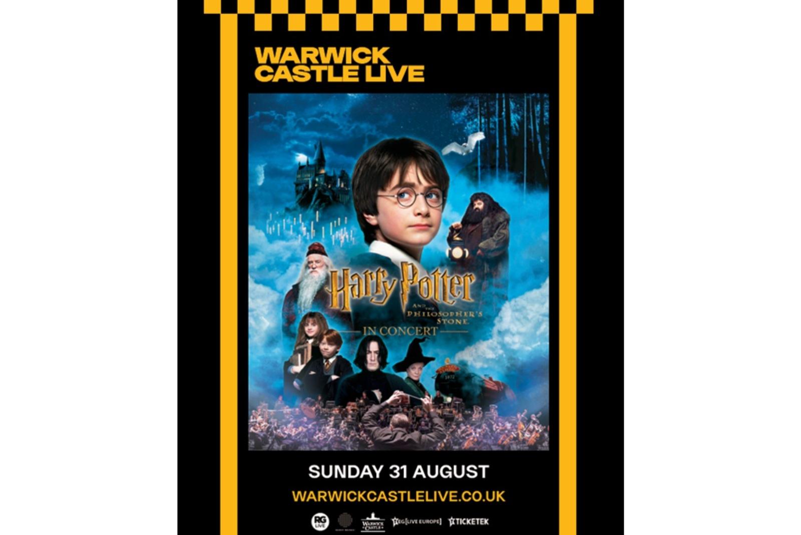 Warwick Castle hosting Harry Potter and the Philosopher’s Stone In Concert