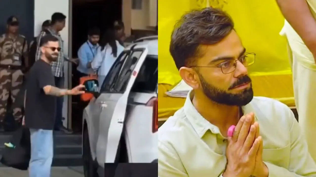 Virat Kohli Spotted With 'Jaap Maala' Post-Retirement; Viral Video ...