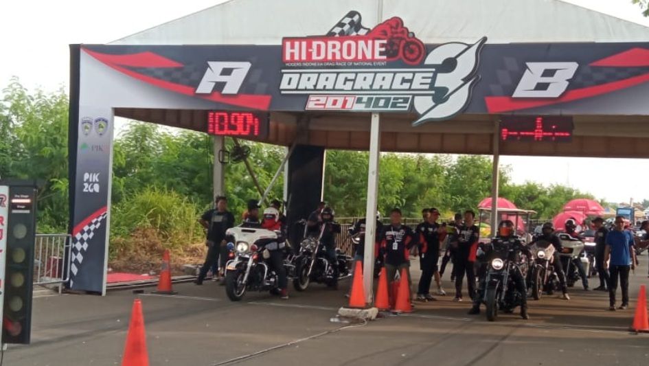 800 Lebih Starter Ramaikan Event HI-DRONE Dragrace 201-402 di PIK 2