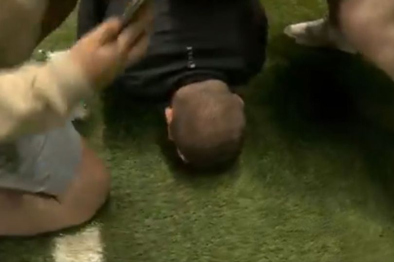 Nathan Jones loses it in front of live TV cameras as shocked fans say ...