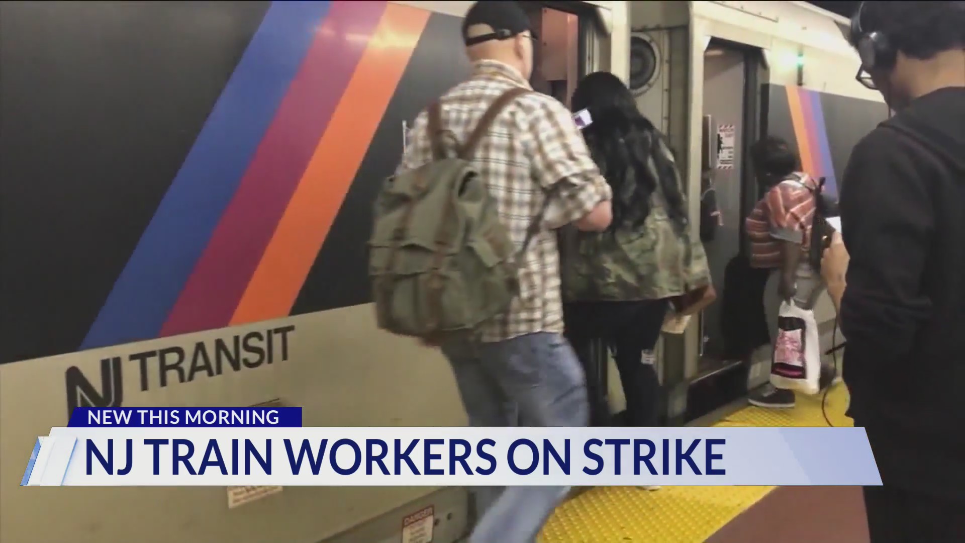 New Jersey Transit workers strike for first time since 1983