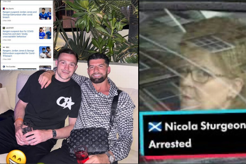 Nicola Sturgeon trolled by Rangers stars she panned over Covid breaches ...