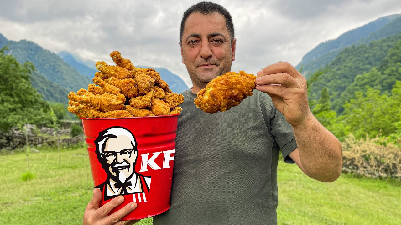 The Village Has Its Own Best KFC - Crispy Chicken Legs For All Children