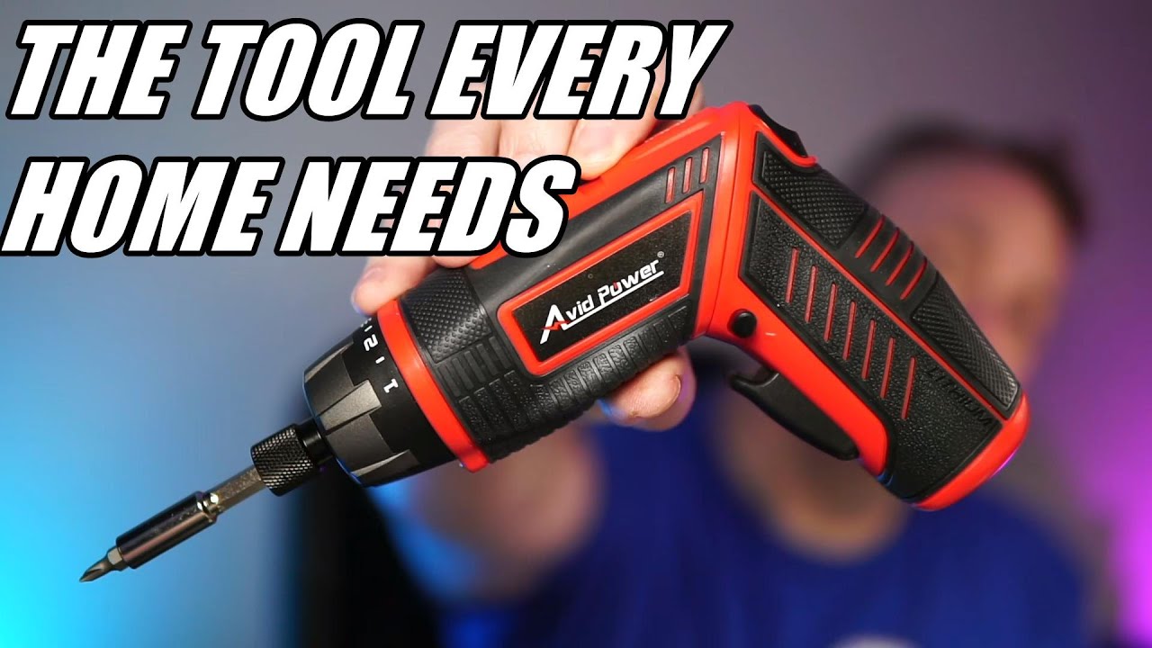 Avid Power Electric Screwdriver Set The Perfect Tool for Every Home