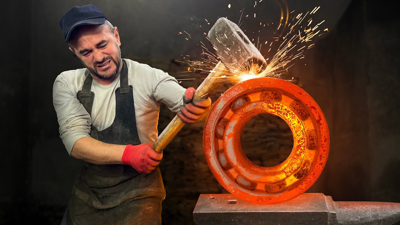 Forging a Deadly-Sharp Sickle from a Giant Bearing – The Ultimate Metal ...