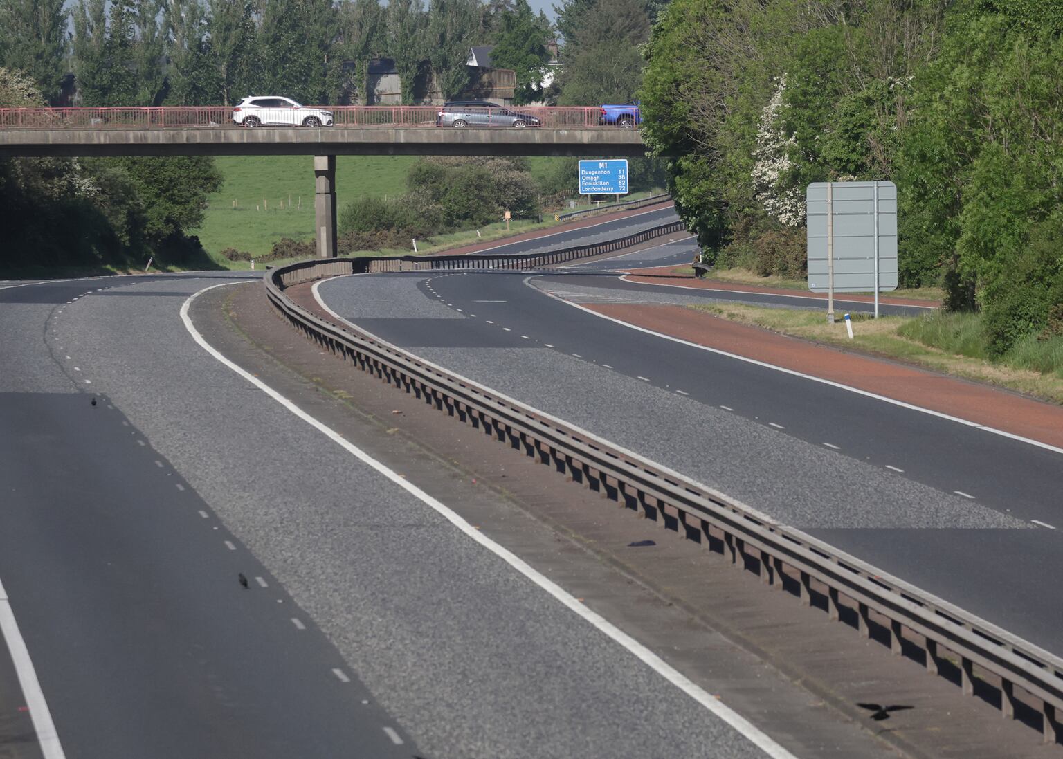 Section of M1 motorway to close overnight and reduce to one lane for ...