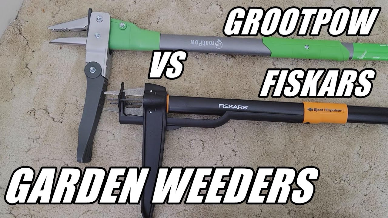 Grootpow vs Fiskars Best Weed Puller Comparison and Demonstration