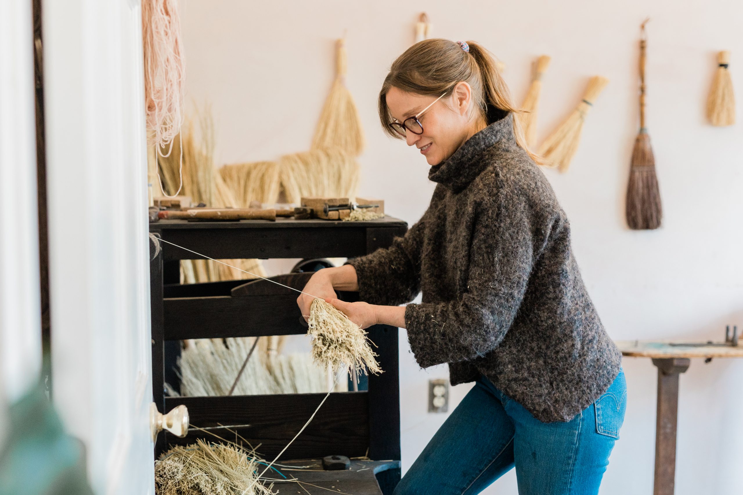 Rural Craft Entrepreneur Preserves Appalachian Broom Tradition