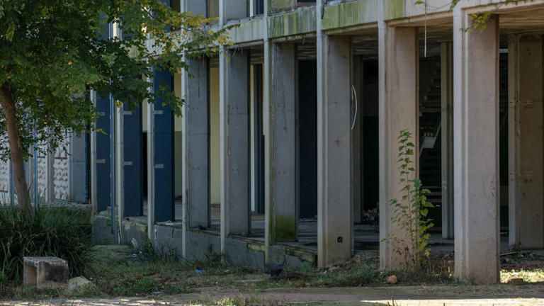 Neglect and decay take over South Africa’s historic Freedom Charter square