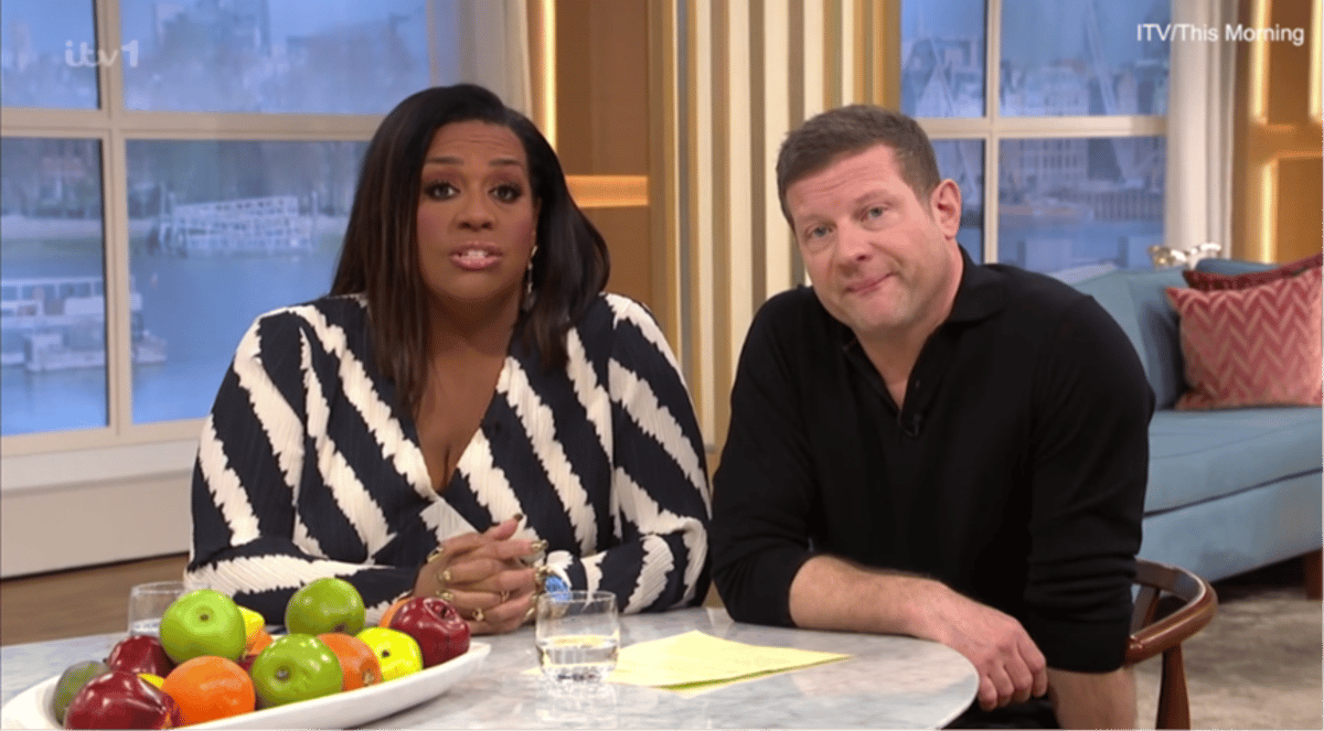 Alison Hammond forced to pull out of This Morning due to health concern ...