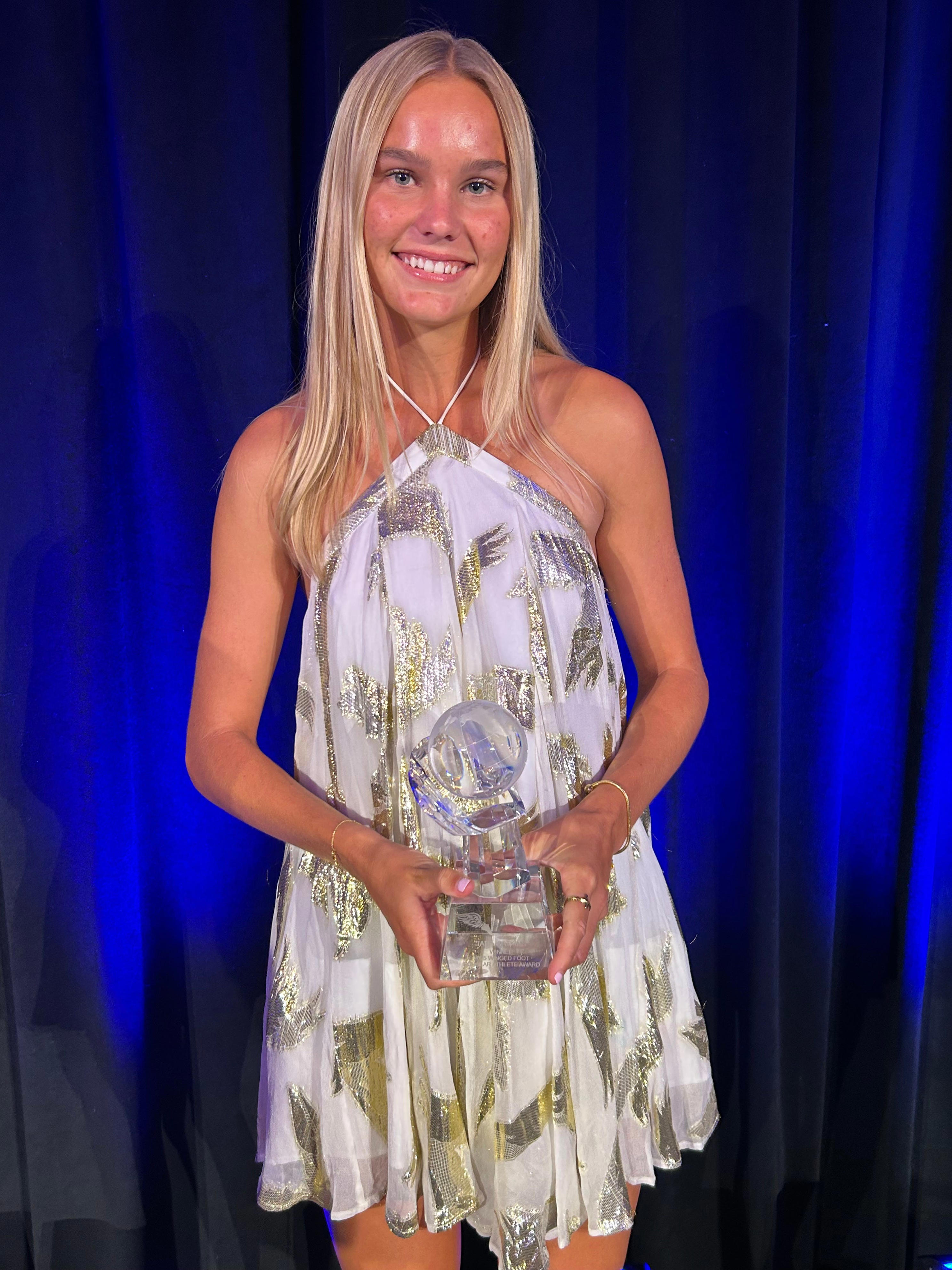 Naples High's Tara Watkins named 2025 Winged Foot Scholar-Athlete Award ...