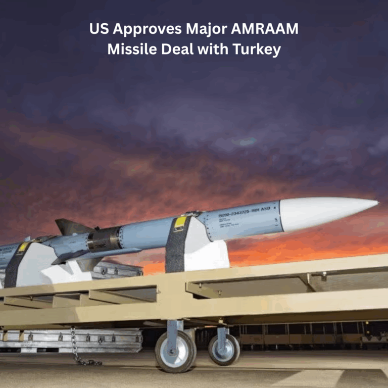 India Raises Concerns Over US-Turkey $225M AMRAAM Missile Deal Amid Turkey-Pakistan Ties
