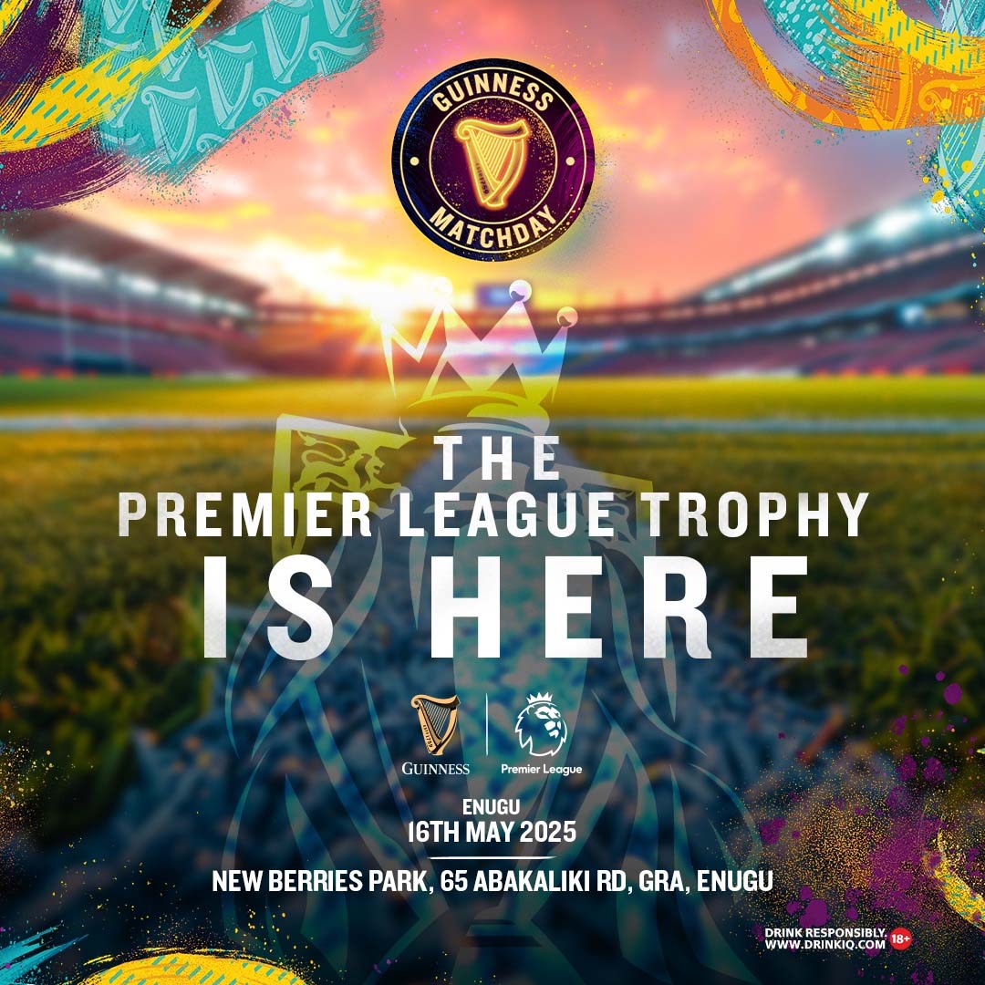 Guinness to Host Premier League™ Trophy Tour Across Enugu and Lagos