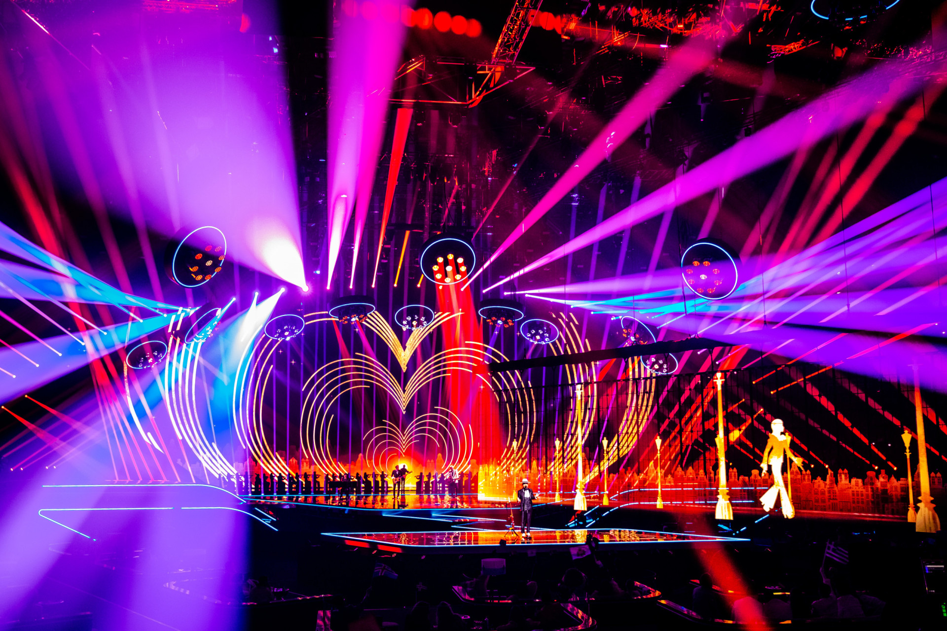 Israel advances to Eurovision final amid protests