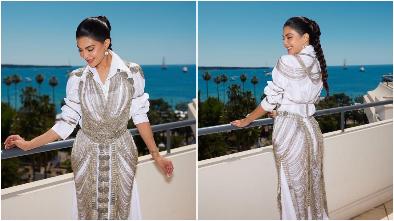 Jacqueline Fernandez shines at Cannes 2025 in unique ensemble by ...