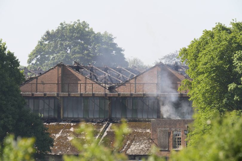 Two firefighters and member of public die in horror fire at ex-RAF base