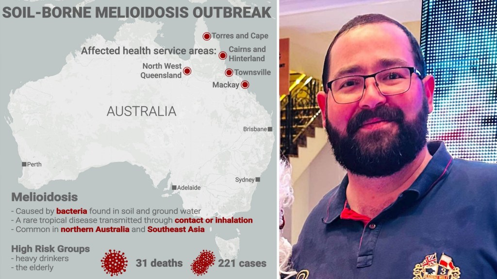 Map reveals spread of tropical disease Melioidosis that has killed 31 ...
