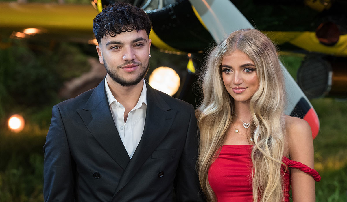 Peter Andre is proud as punch as he escorts his family to the Mission ...