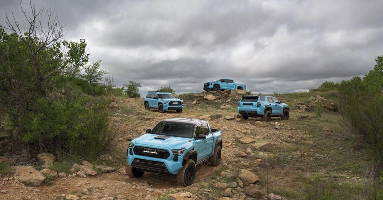 Toyota Goes Totally Tubular With 2026 TRD Pro Wave Maker Color