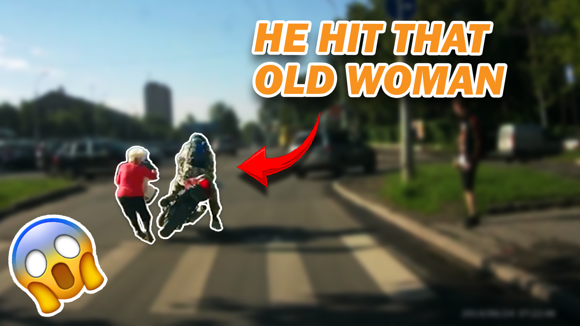 Terrifying Motorbike Crash Caught on Camera | Real Footage