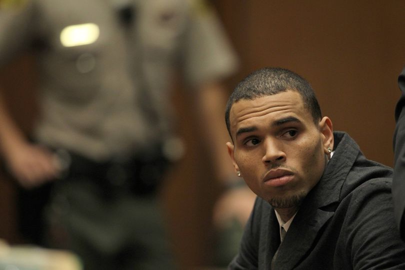 Chris Brown charged with assault as he appears in Manchester court ...