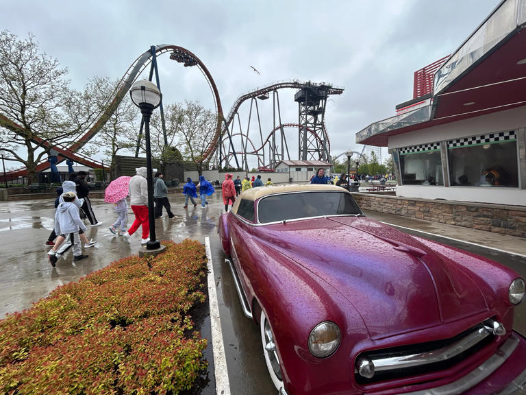 Siren's Curse roller coaster at Cedar Point is ready to launch