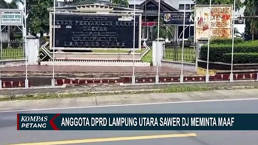 Viral Nyawer DJ, Anggota DPRD Lampung Utara Minta Maaf