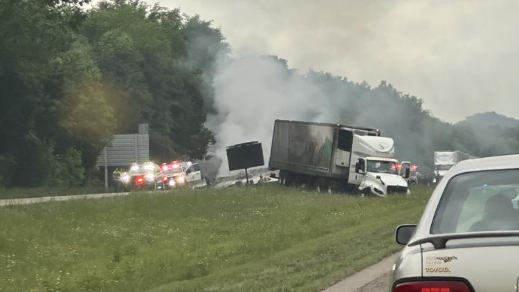 THP: 26-year-old truck driver dead after crash on I-81 South in Greene ...
