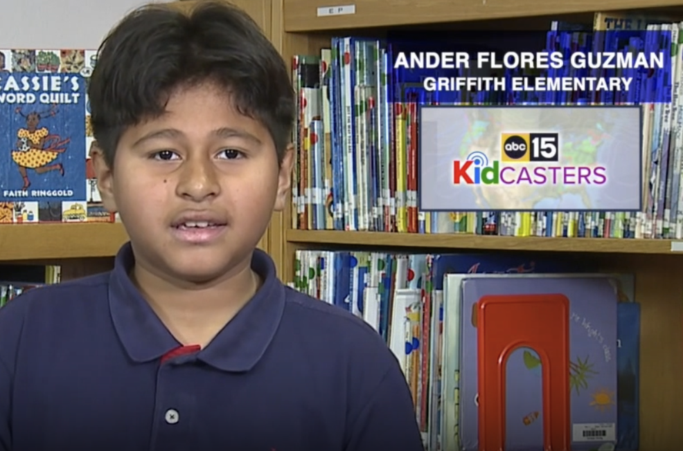 Kidcaster Ander gives your Friday morning forecast from Griffith ...