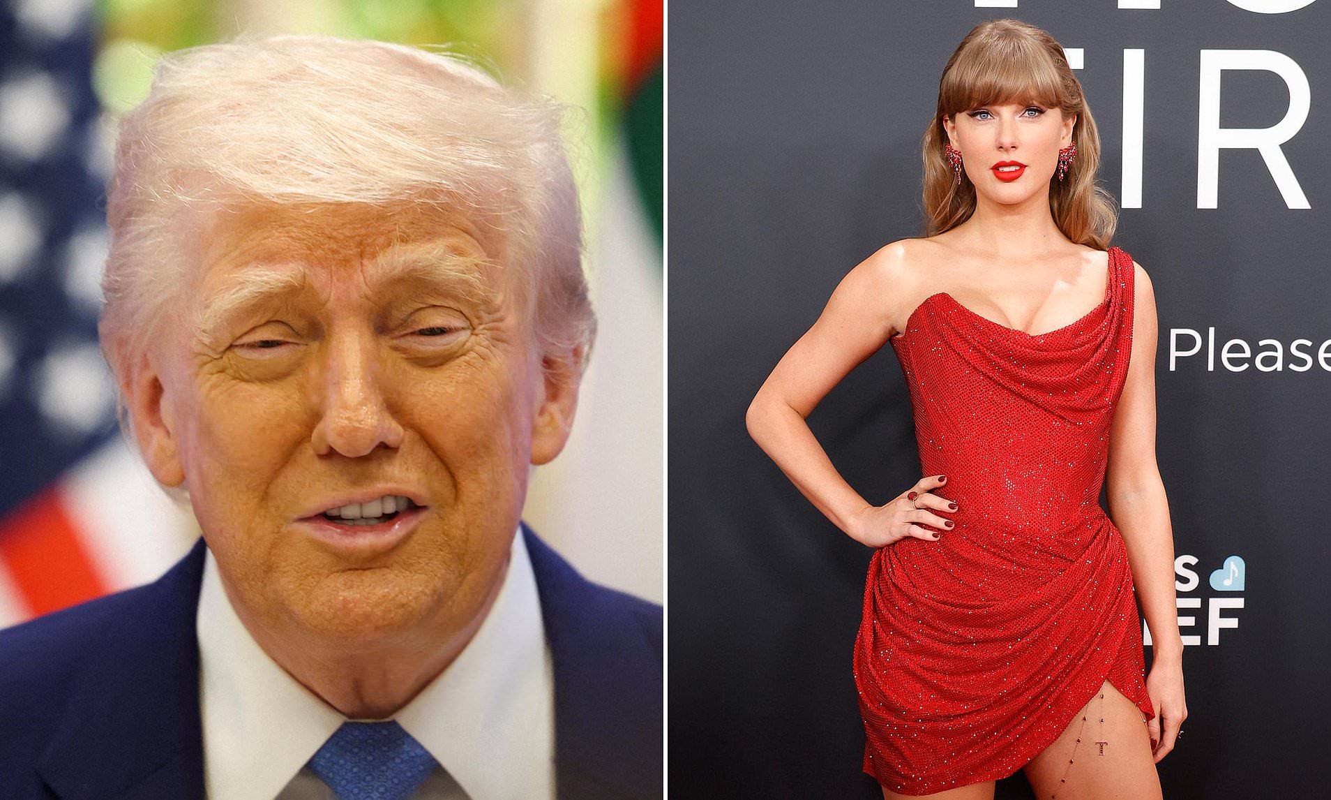 Trump bizarrely claims he's the reason why Taylor Swift is 'no longer hot'