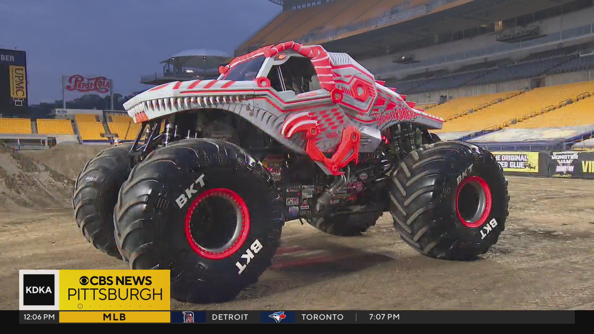 Monster Jam set for its show at Acrisure Stadium