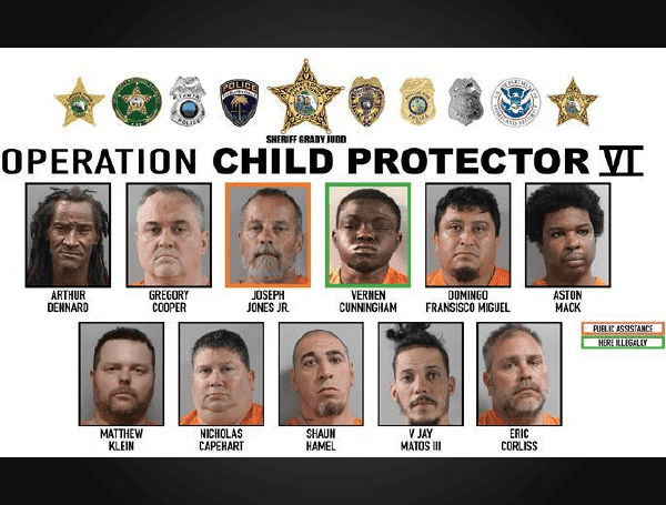 11 From Pasco, Hillsborough, Volusia, And Orange Counties Arrested In ...