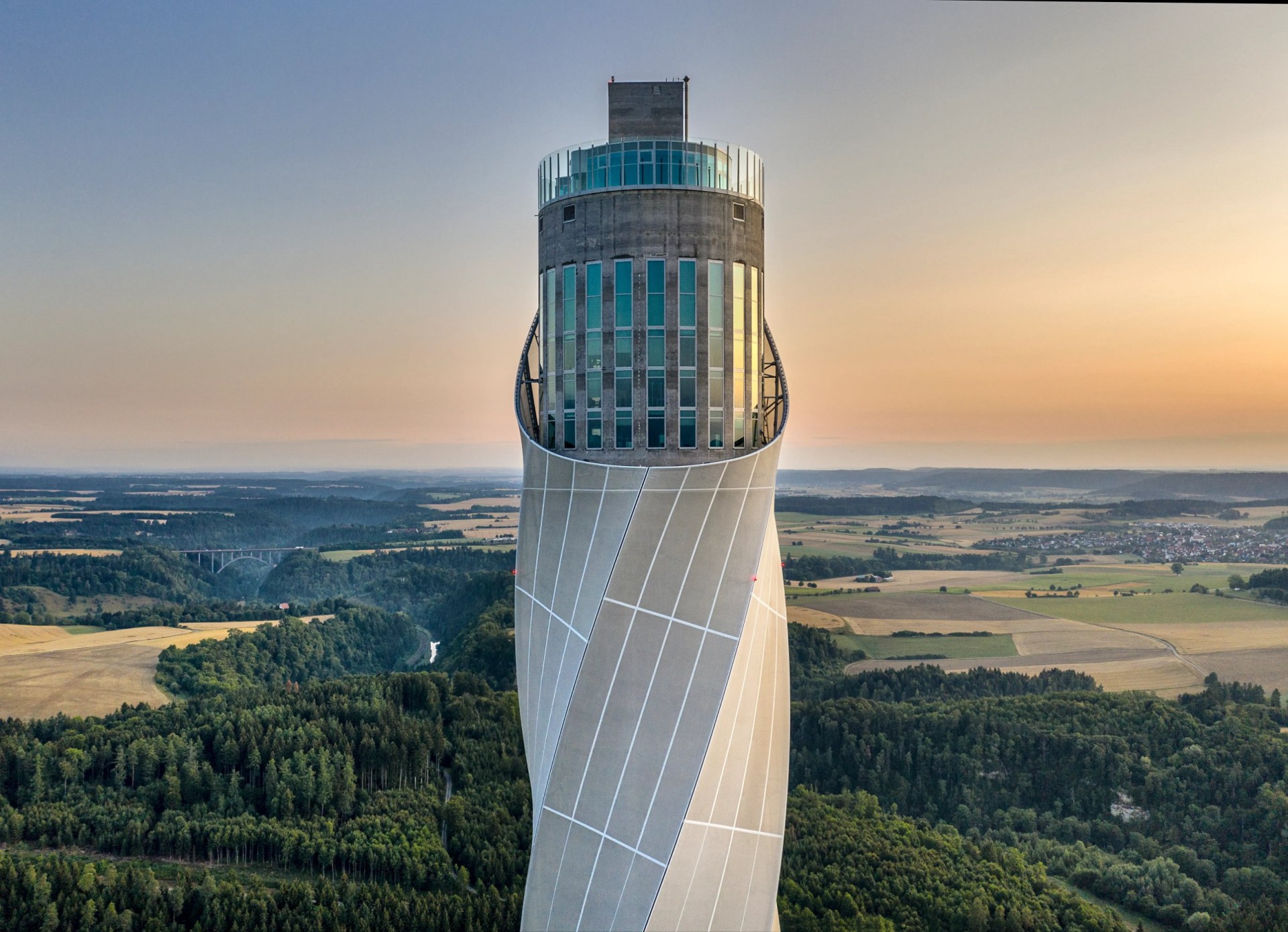 German lift test tower rivals London's Shard in height