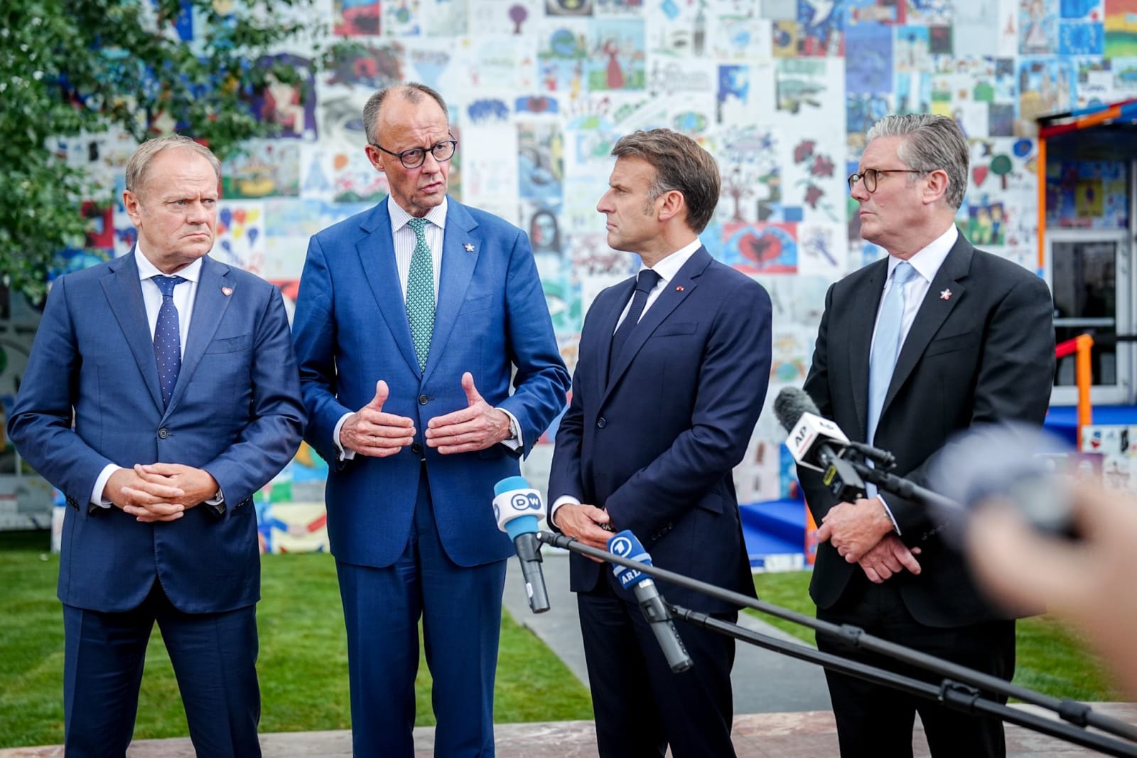 European leaders call US President Trump to discuss Istanbul talks