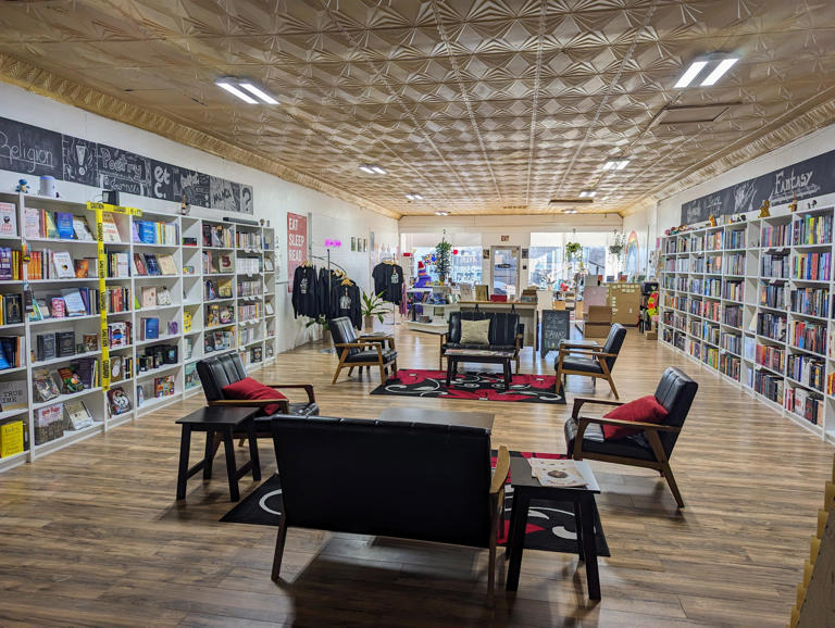 Go to 'Boozy Book Fairs' at Treat Yo Shelf Books, a vibrant spot in ...