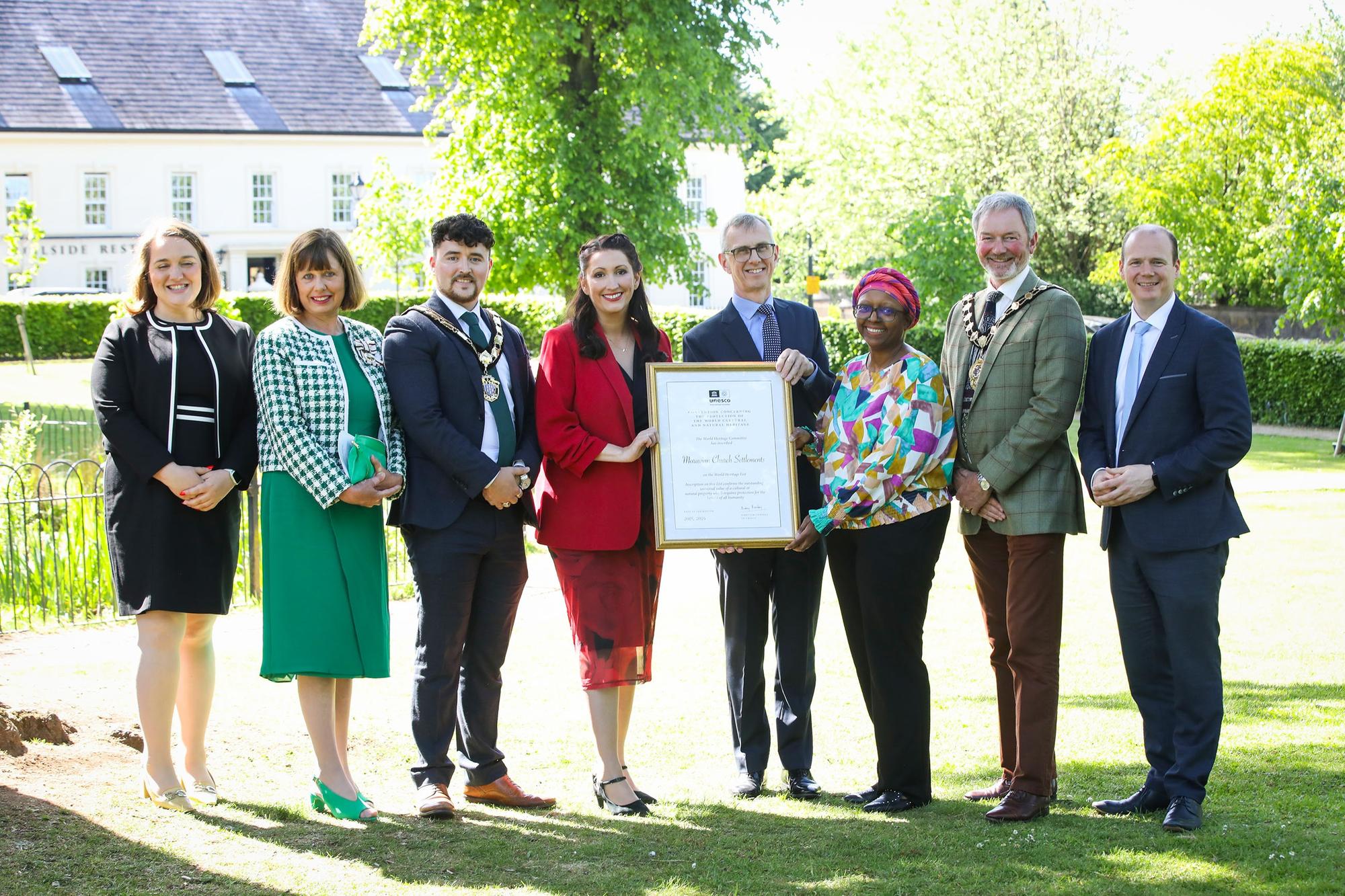 Gracehill: Northern Ireland's newest World Heritage Site presented with ...