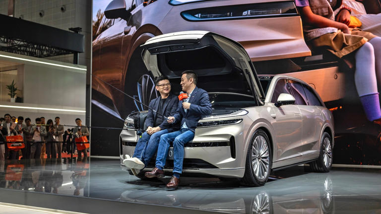 First Look: The Onvo L90 Is China’s Half-Price Kia EV9