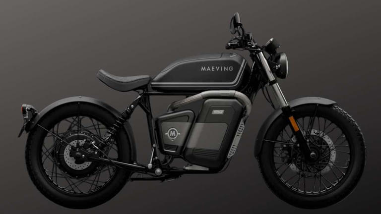 Maeving’s New Blackout Electric Motorcycle Is a Retro-Inspired Urban Commuter