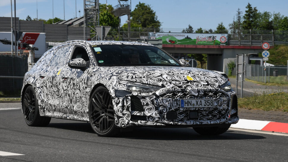 De Audi RS6 C9 wordt een hybride beuker