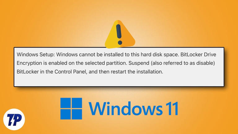 Cannot Install Windows, BitLocker Drive Encryption Is Enabled on ...