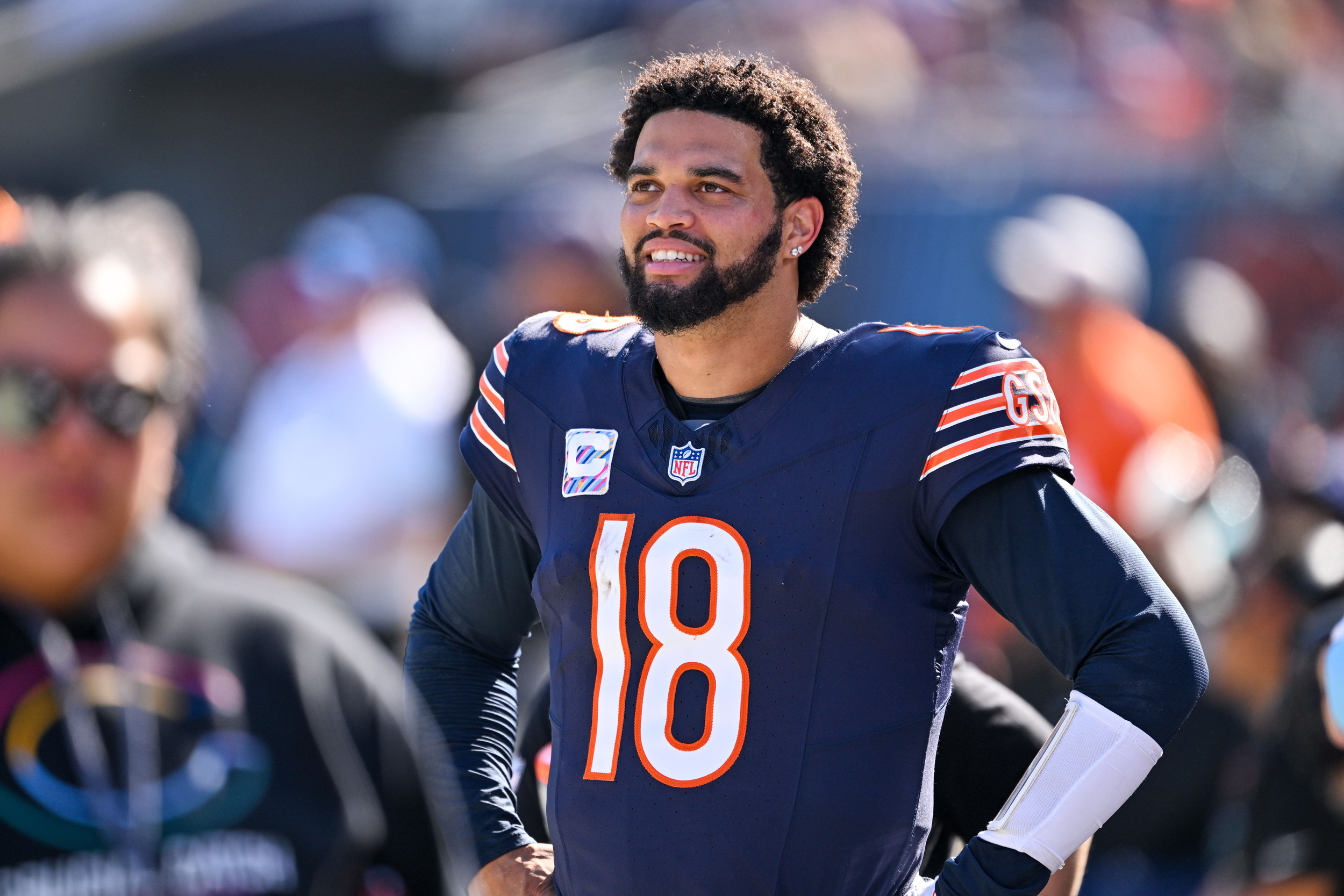Bears HC Ben Johnson responds to Caleb Williams book controversy