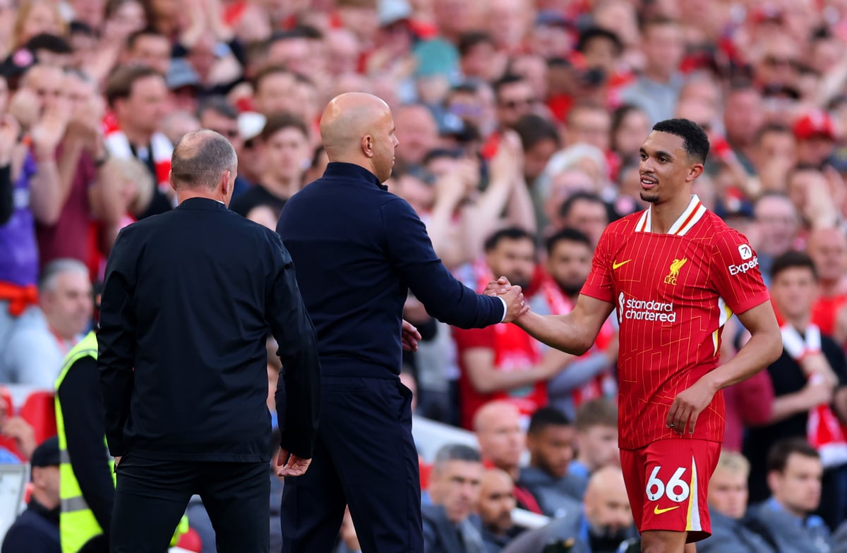 'Time to draw a line': Liverpool boss Arne Slot issues update on Trent ...
